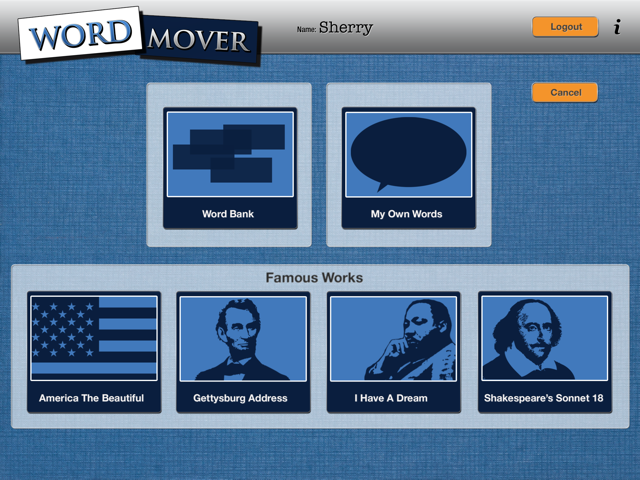 App Review: Word Mover — Literary Fusions