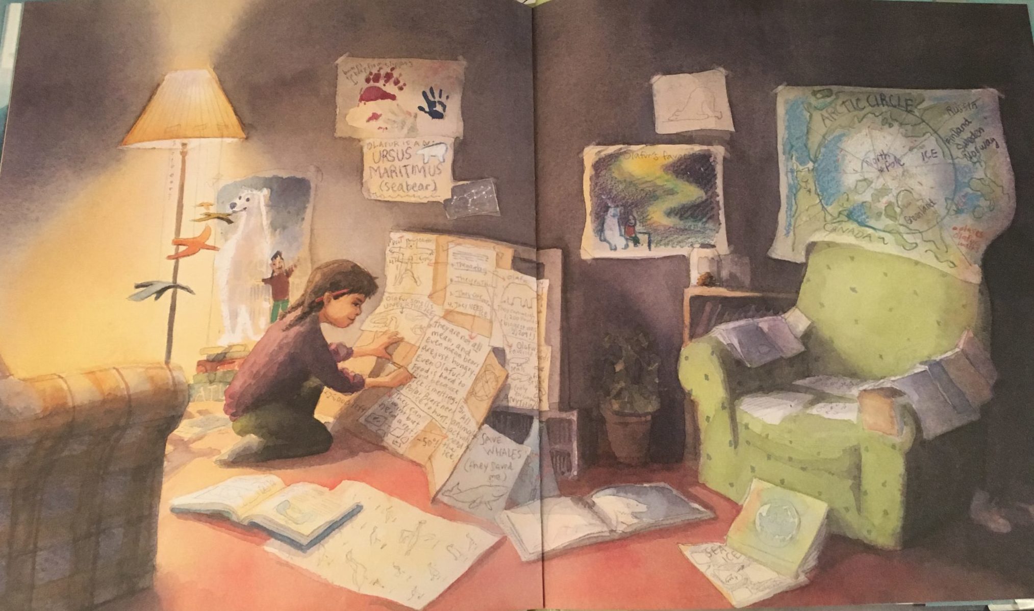 The Bear Report, by Thyra Heder — Literary Fusions