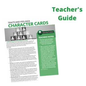 Character Traits and Feelings Cards — Literary Fusions